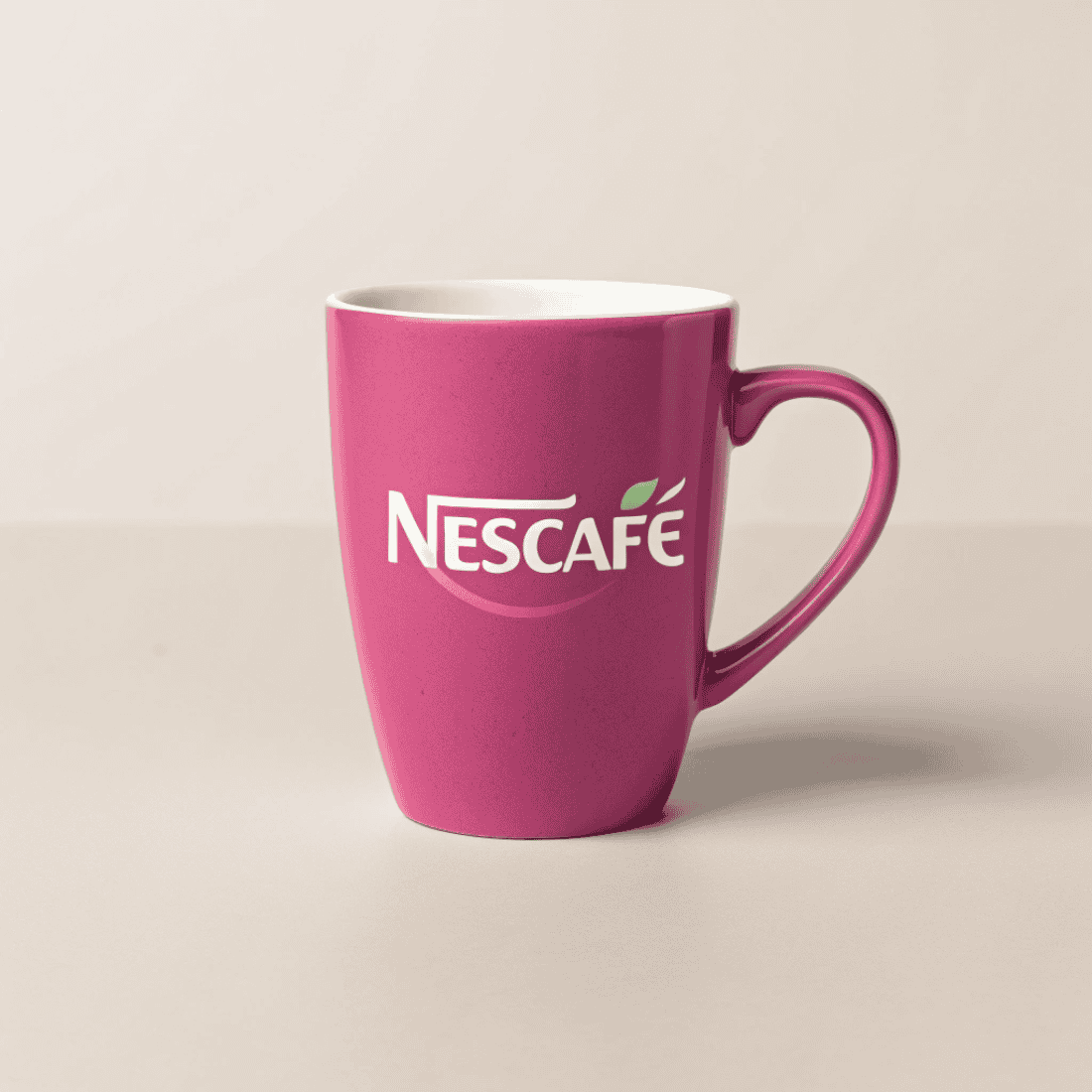 Trendy Nescafé Coffee & Tea Mug Mockup Duo – Feminine Pink & Purple ...