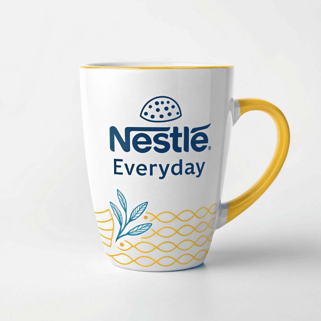 Nestlé Everyday Elegant Coffee and Tea Mug Mockup Pair - MasterBundles