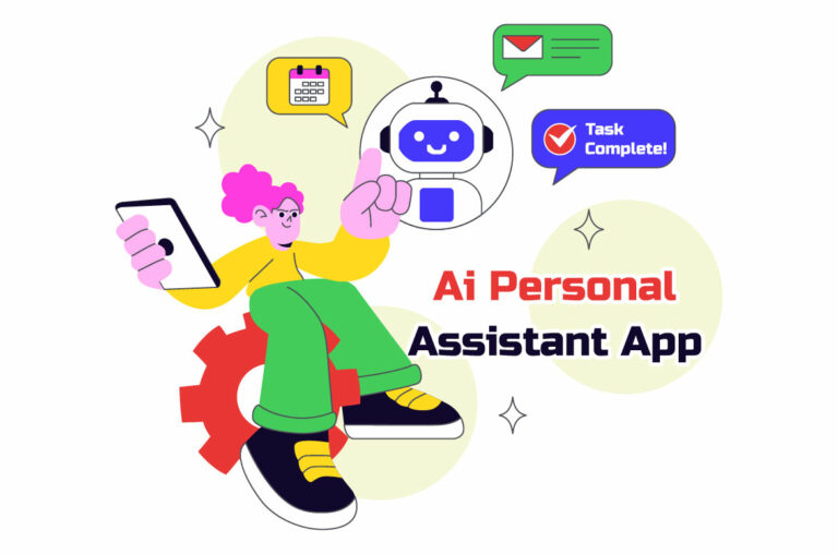 10 AI Personal Assistant App Illustration - MasterBundles