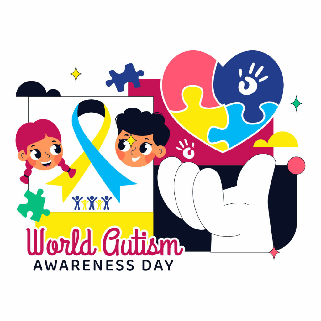 10 World Autism Awareness Day Illustration - MasterBundles