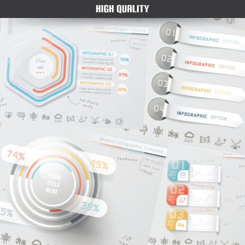 Awesome Infographics Templates Bundle Master Bundles
