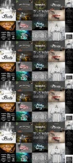 5 Stunning Font Families - MasterBundles