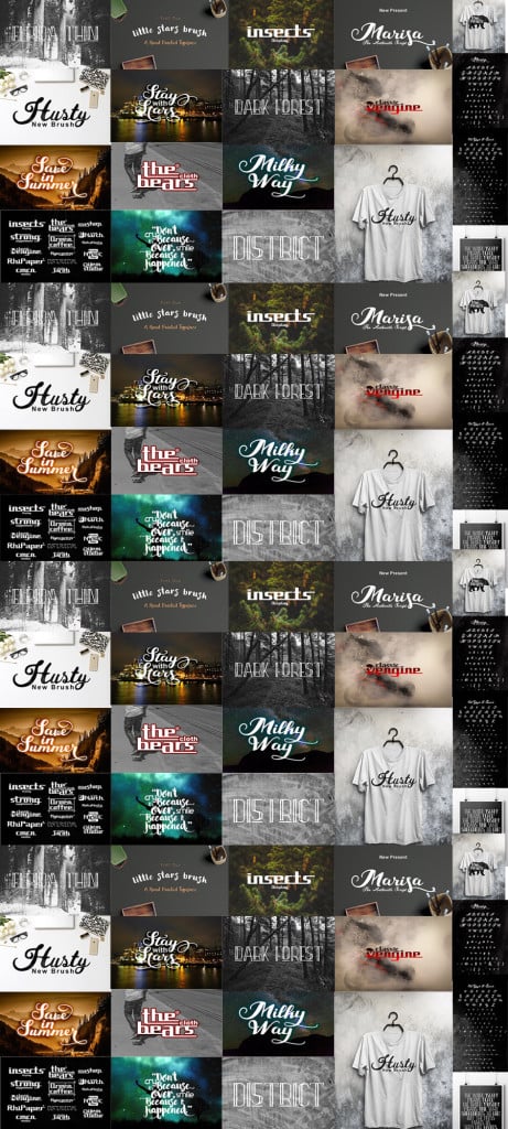 5 Stunning Font Families - MasterBundles