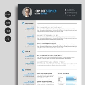 Free Resume Template Downloads | Free Professional Resume Templates ...