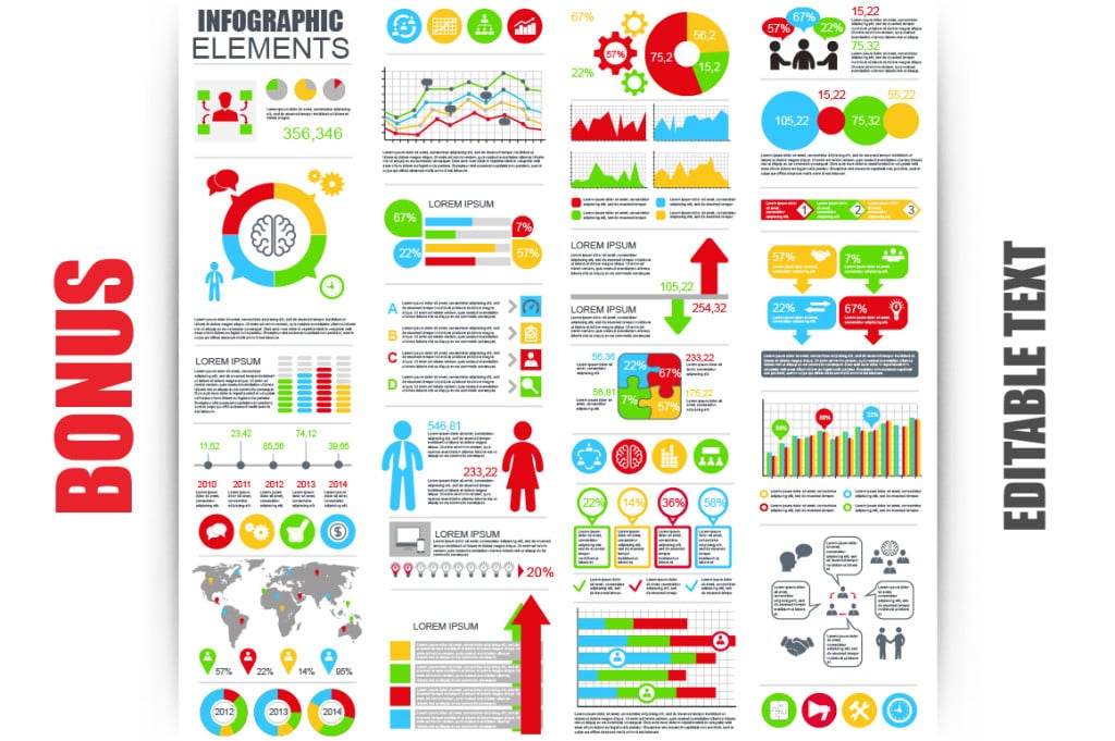 5 Incredible Infographic Templates - only $10! – MasterBundles