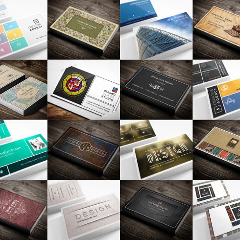 30 Retro and Minimal Business Cards Bundle - just $29 | Master Bundles