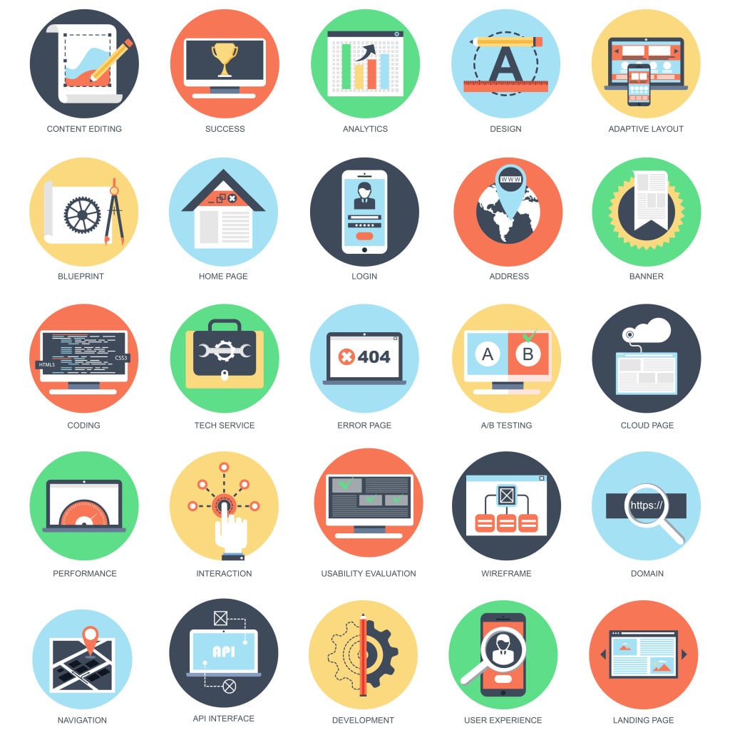 Flat Bundle: 475 Stylish Icons - just $16 - Master Bundles Flat Bundle: 475 Stylish Icons - just $16 - Master Bundles