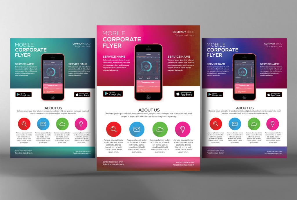 85 Premium Business Flyers Bundle – MasterBundles
