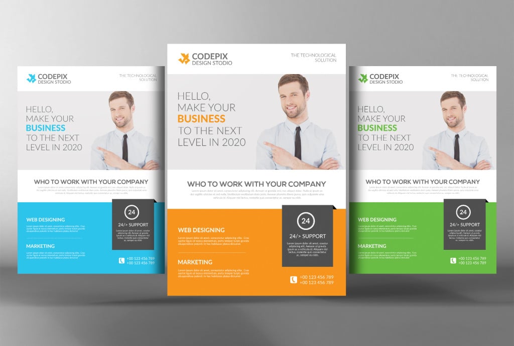85 Premium Business Flyers Bundle – MasterBundles