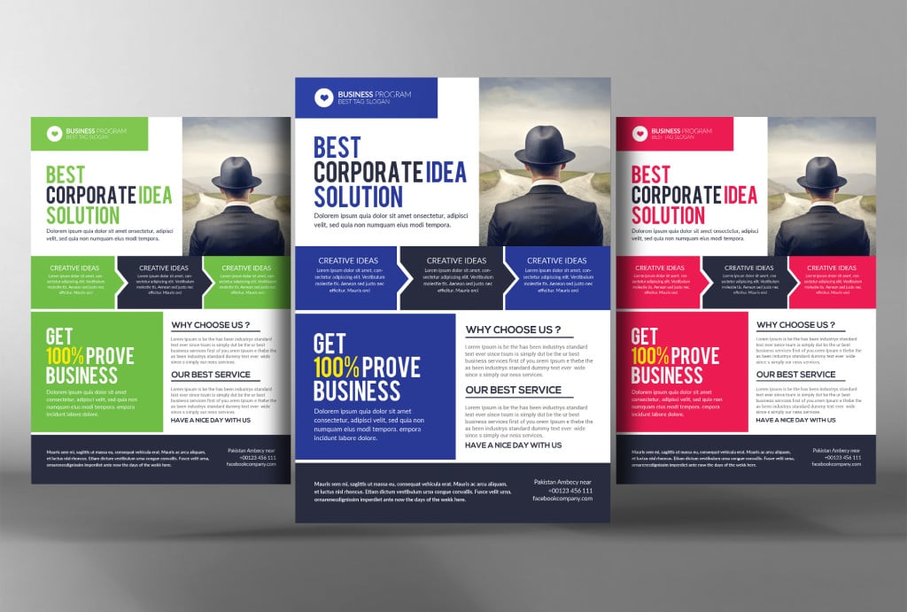 85 Premium Business Flyers Bundle – MasterBundles