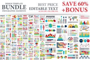 Infographic Elements Mega Bundle - just $29 – MasterBundles