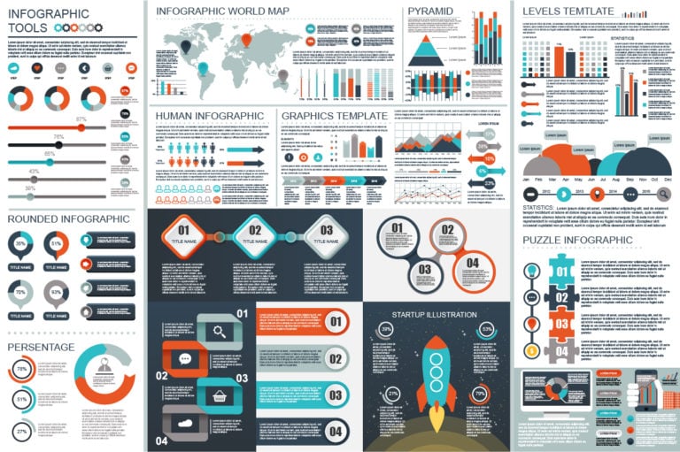 Infographic Elements Mega Bundle - just $29 – MasterBundles