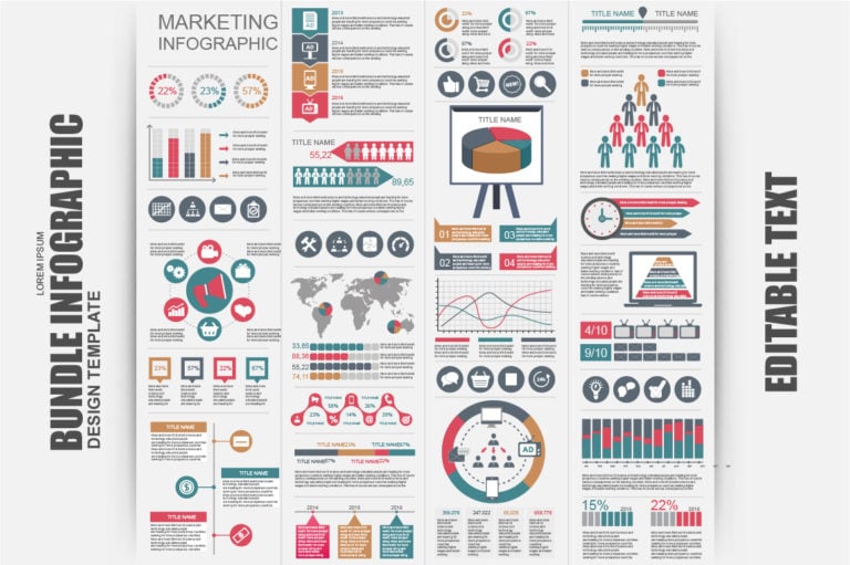 Infographic Elements Mega Bundle - just $29 – MasterBundles