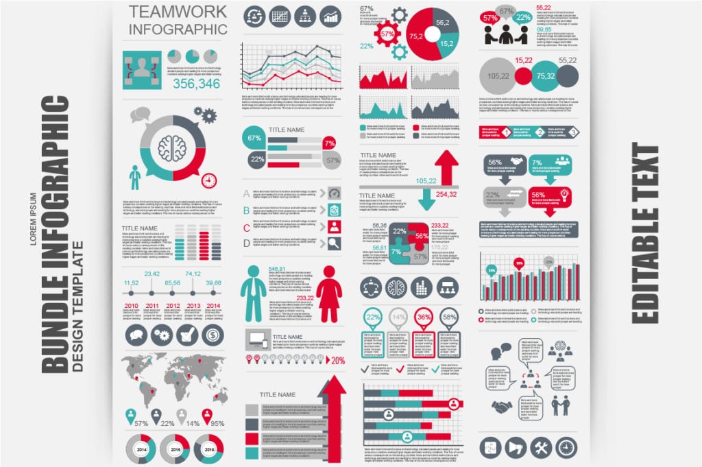 Infographic Elements Mega Bundle - just $29 – MasterBundles