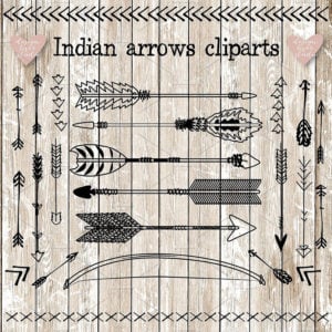 Vector Indian Arrows Clipart – MasterBundles