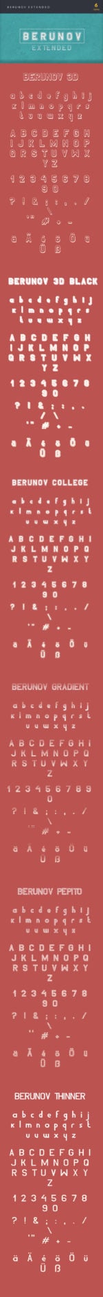 29 Block Fonts. Make Your Text Amazing! – Only $10 – MasterBundles