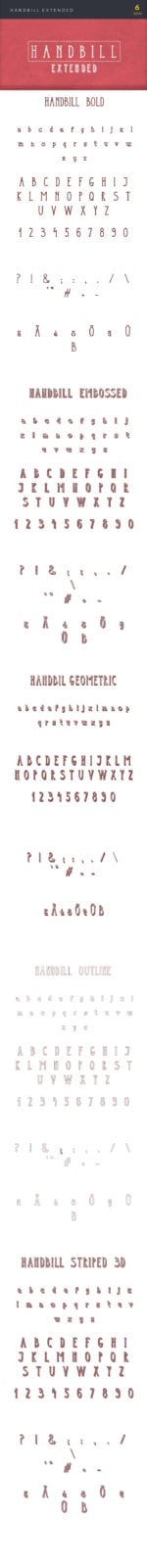 29 Block Fonts. Make Your Text Amazing! – Only $10 – MasterBundles