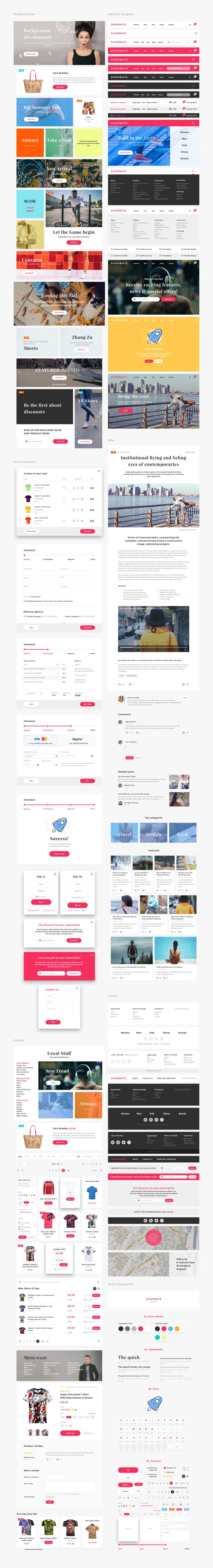 UI Kit Online Store | UI Kit for an Online Store with 92% OFF ...