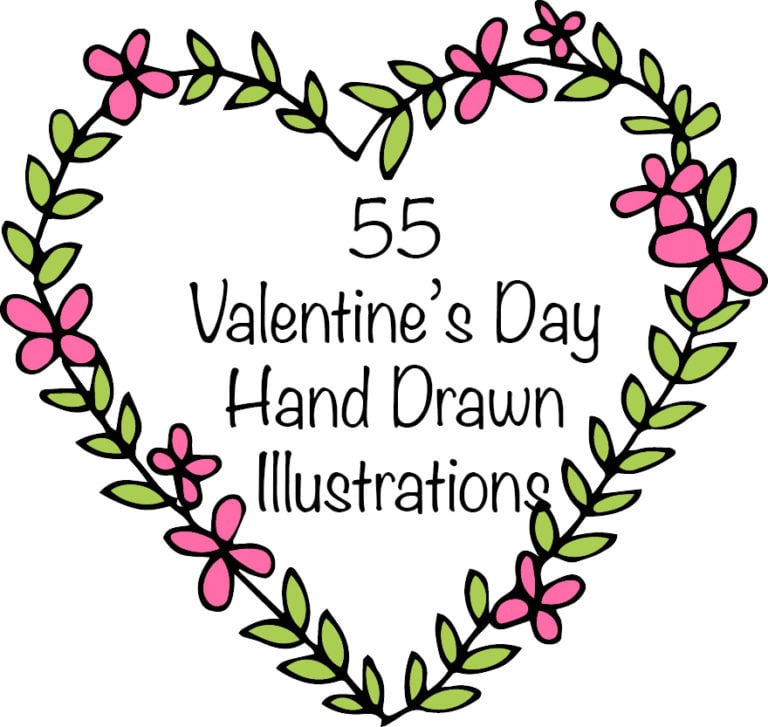 Valentine's Day Illustrations | 55 Valentine’s Day Illustrations. Heart ...