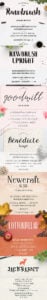 Hand Drawn Fonts - 7 High Quality Fonts for $17 – MasterBundles