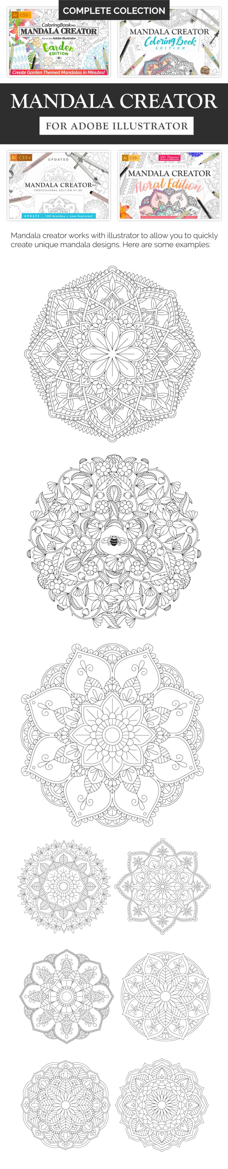 Mandala Creator | Best Mandala Creator Online 2021 - MasterBundles