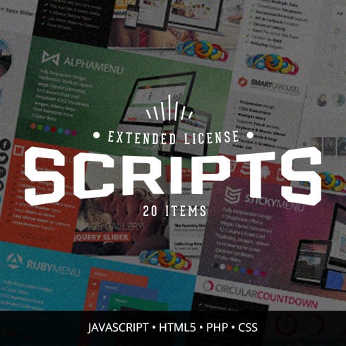 20 Scripts Bundle with Extended License - Only $14 | Master Bundles