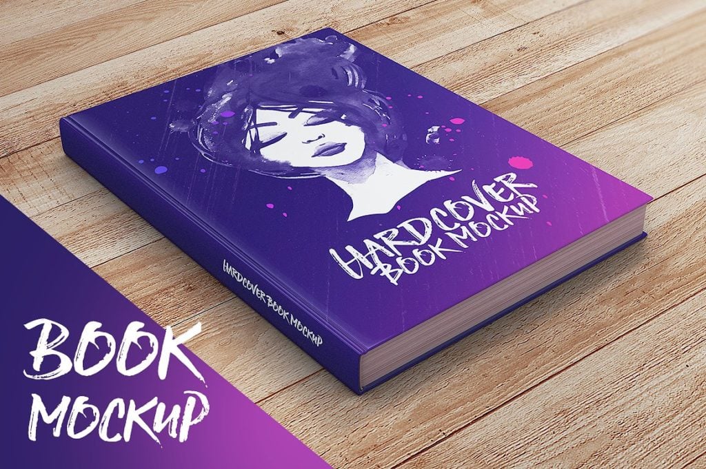 6 Hardcover Book Mockup 2021 + 8 Background Textures – MasterBundles