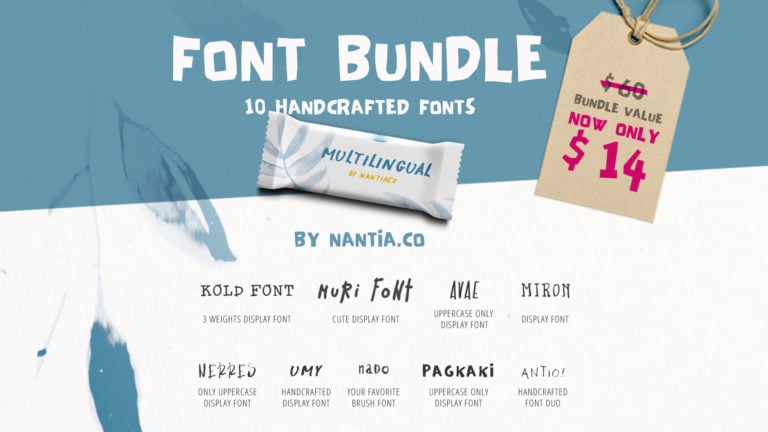 10 Handwritten Font Bundle Pack - MasterBundles