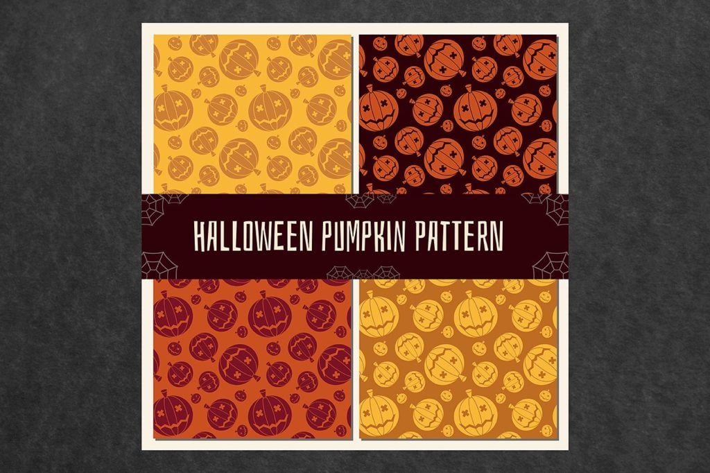 20+ Halloween Seamless Patterns in 2021 - Extended License - $5 ...