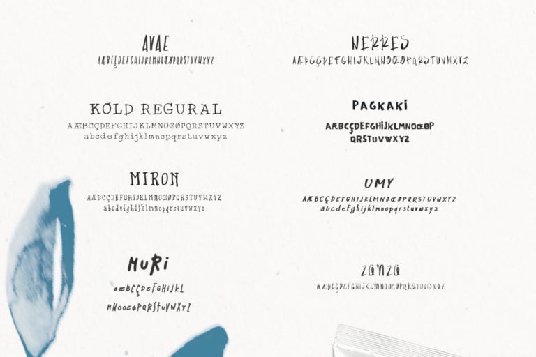 10 Handwritten Font Bundle Pack - MasterBundles