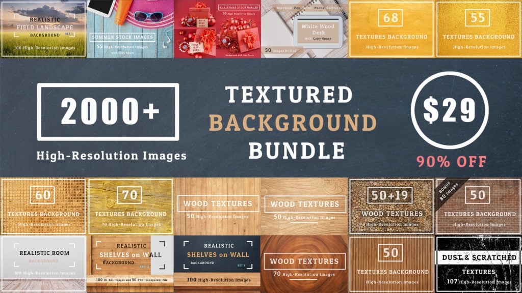 2000+ Textures Background Bundle – MasterBundles