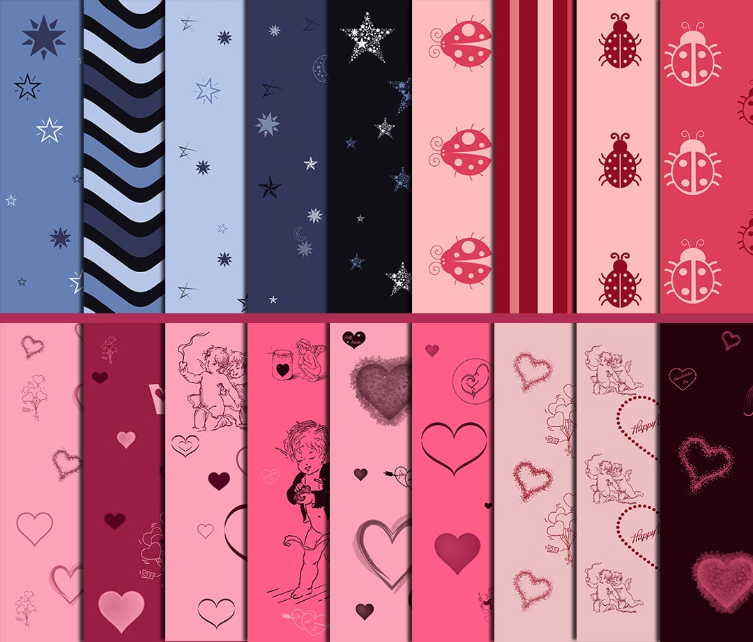 57 Unique Patterns Bundle – MasterBundles