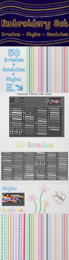 Mega Creative Bundle: brushes, actions, swatches and more – MasterBundles
