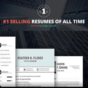 Digital Resume Bundle. 10 Print-ready CV Templates