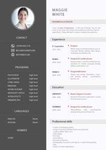 Digital Resume Bundle. 10 Print-ready CV Templates