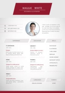Digital Resume Bundle. 10 Print-ready CV Templates