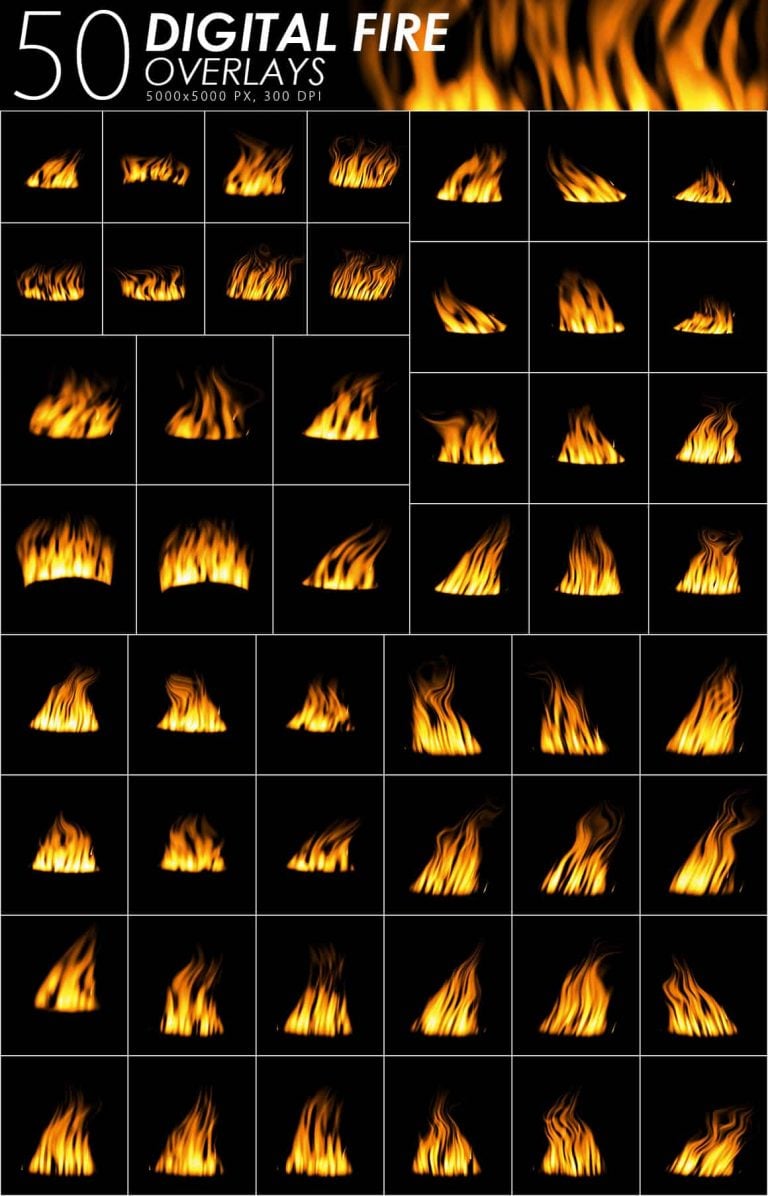 575 Fire, Smoke, Fog Overlays - just $15 – MasterBundles