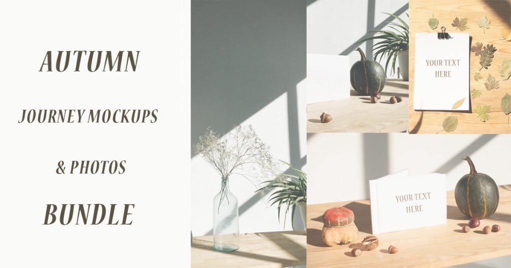 Autumn Journey Mockups & Photos Bundle – MasterBundles