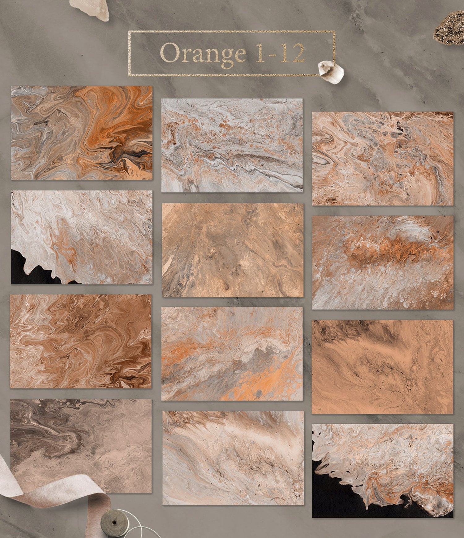 108 Flow Liquid Marble Backgrounds & Textures - $10 ONLY | Master Bundles