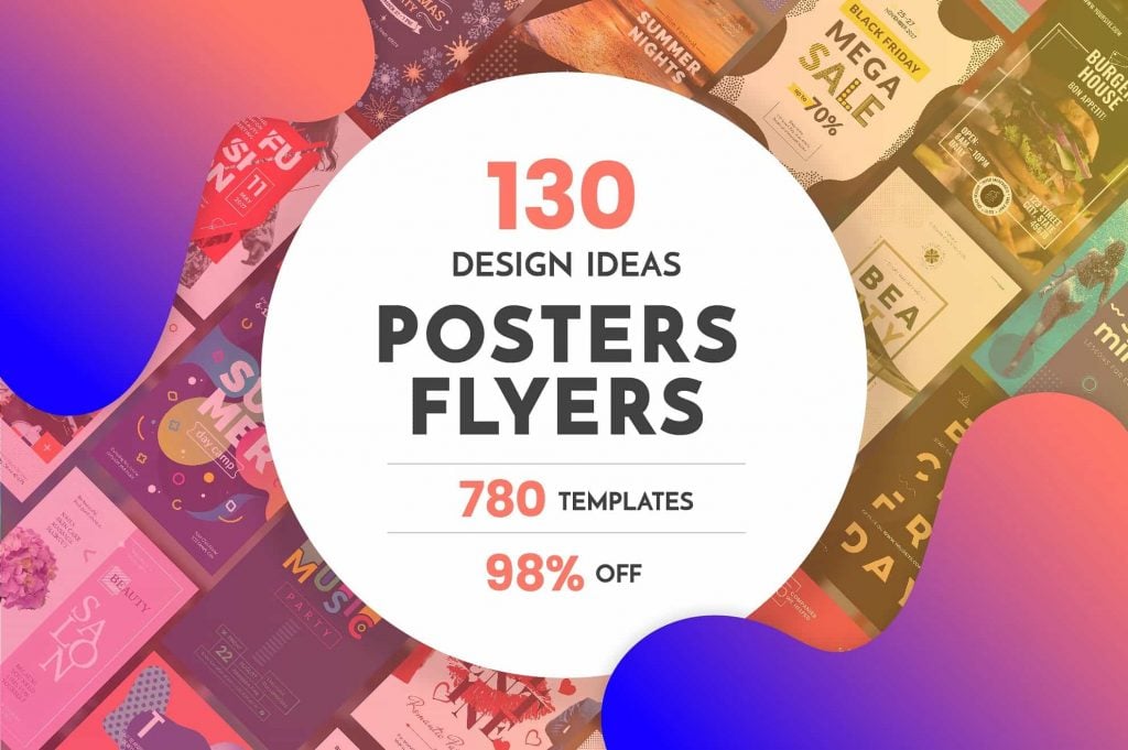 130 Flyer & Posters Bundle - $34 – MasterBundles