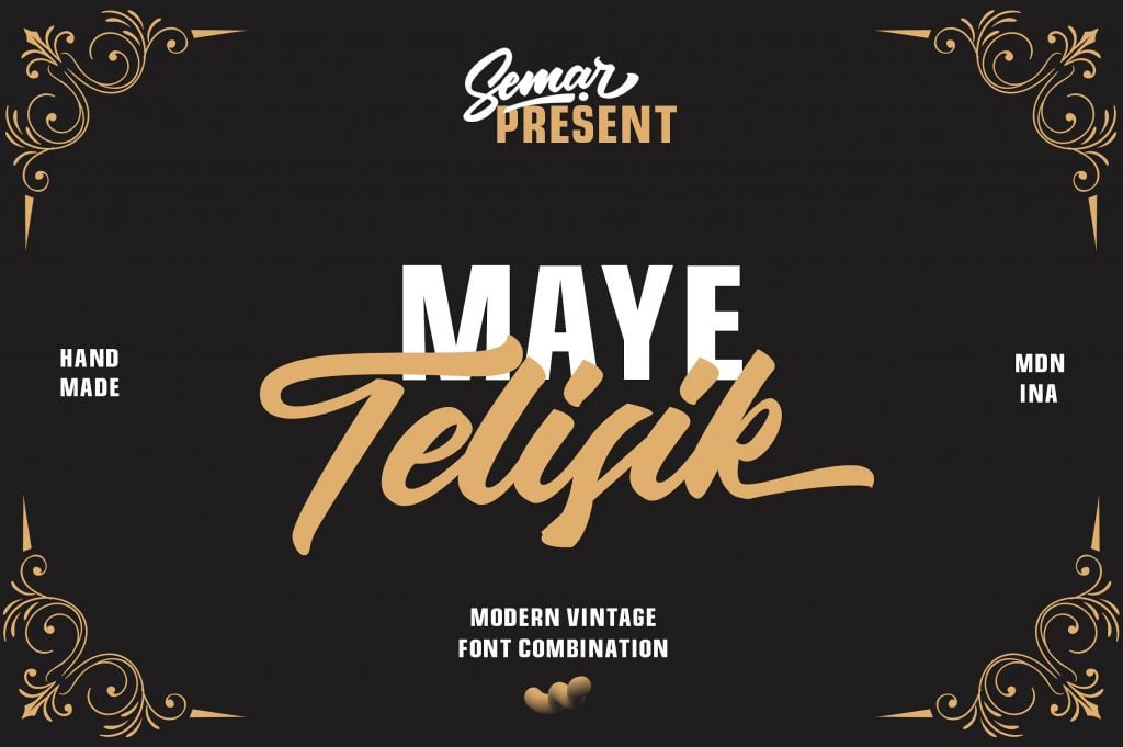 Telisik Script Font - $14 – MasterBundles