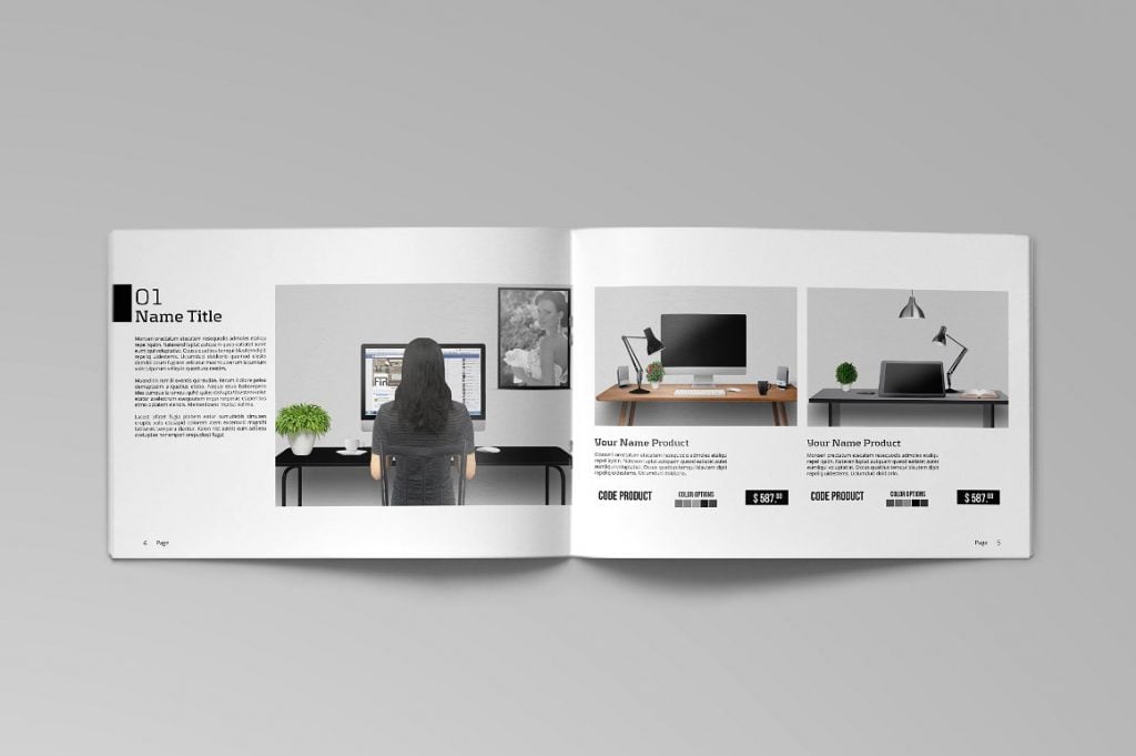 Catalogue Interior Template - just $5 – MasterBundles