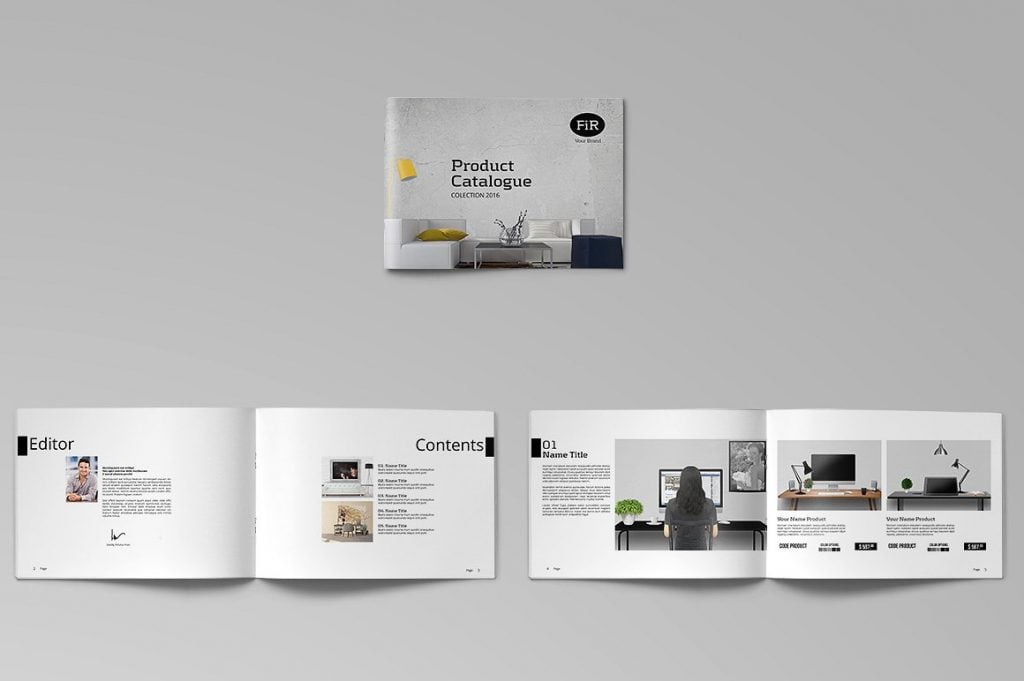 Catalogue Interior Template - just $5 – MasterBundles