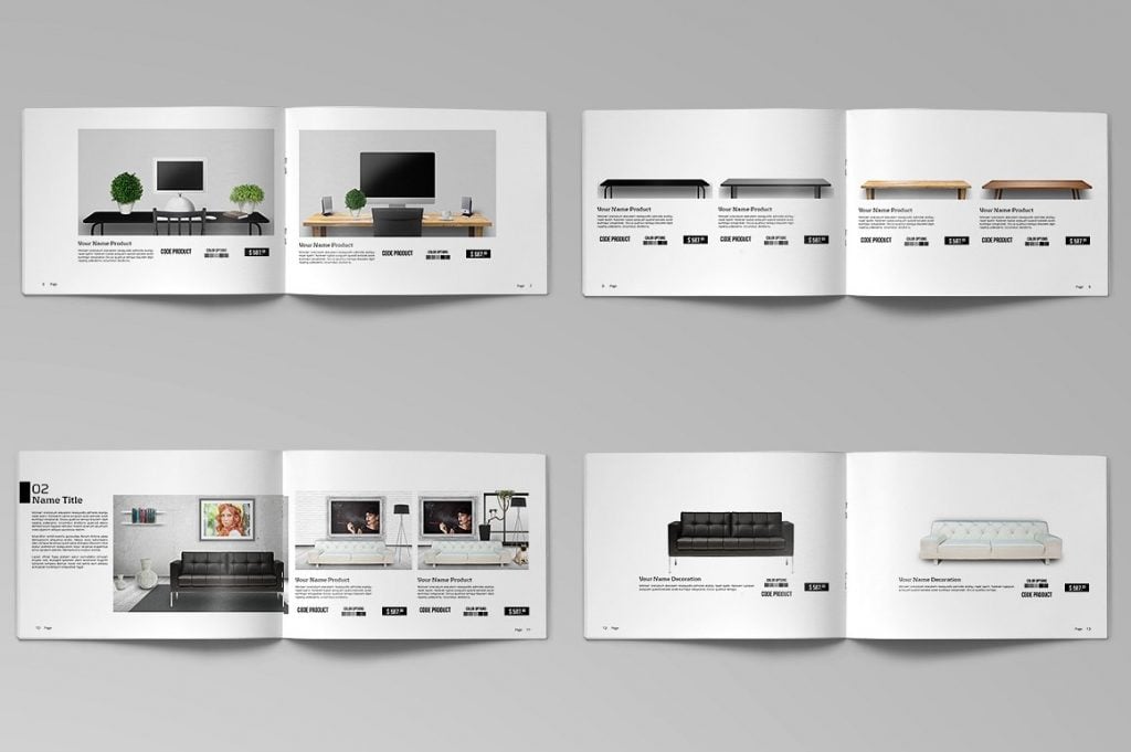 Catalogue Interior Template - just $5 – MasterBundles