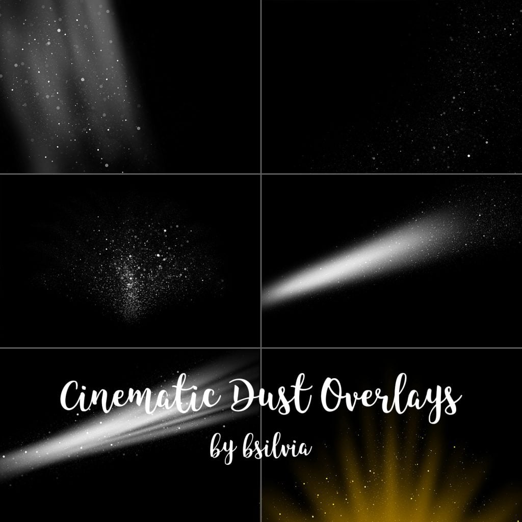 50 Cinematic Dust Overlays - $6.95 | Master Bundles