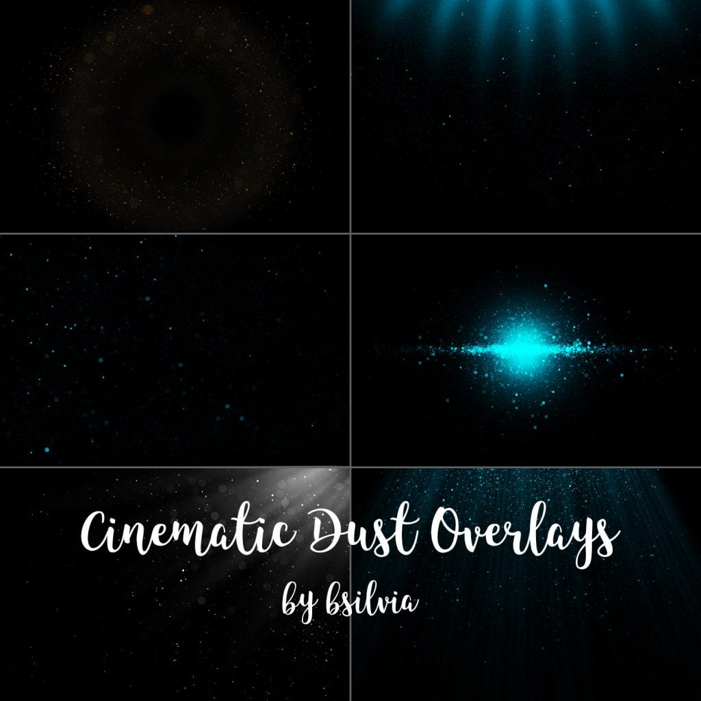 50 Cinematic Dust Overlays - $6.95 | Master Bundles