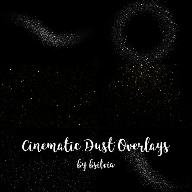 50 Cinematic Dust Overlays - $6.95 | Master Bundles