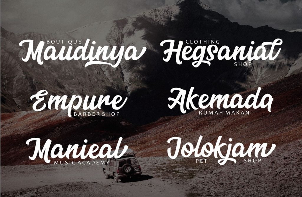 Gardhen Modern Script Font - $14 – MasterBundles