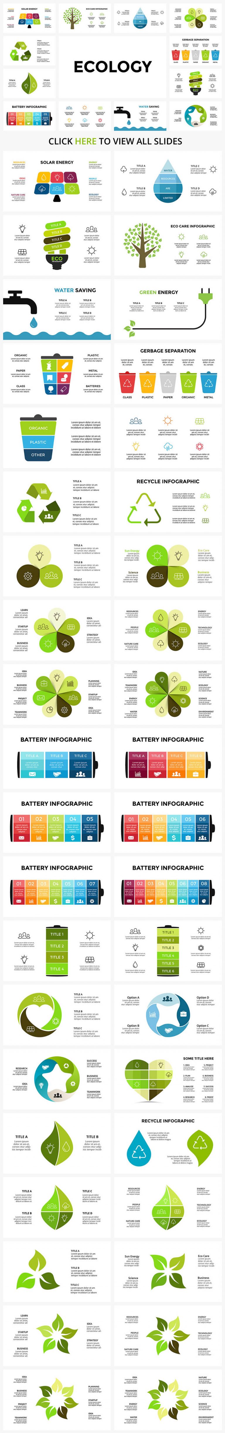 Ecology Infographic Templates Description - MasterBundles