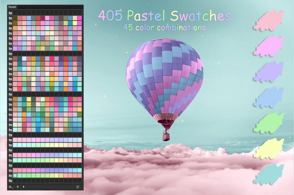 6924 Illustrator Swatches and Digital Painting – MasterBundles